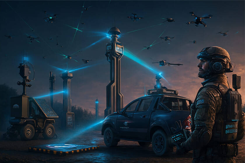 AI-Powered Autonomous Drone Security by Indrajaal